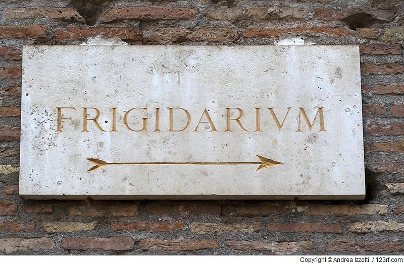 Frigidarium: The cold bath from ancient Rome | Saunazeit magazine